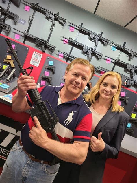 St Louis Attorney Mark Mccloskey Poses With New Rifle After Being Forced To Give Up Weapon He