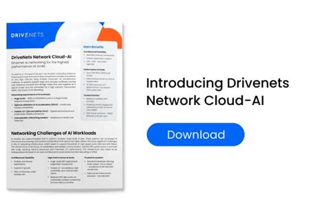 ai networking high performance ethernet solution drivenets
