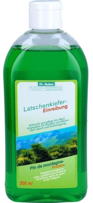 Dr Scheres Latschenkiefer Einreibung 500ml Ab 550