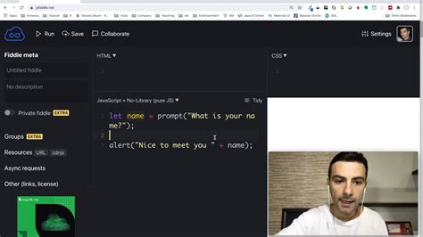 Javascript Prompt ֆունկցիա Youtube