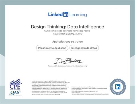 Pedro Hernández Padilla On Linkedin Certificate Of Completion