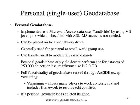 Ppt The Geodatabase Powerpoint Presentation Free Download Id516447