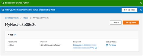 Create A Connection To Github Enterprise Server Console Developer
