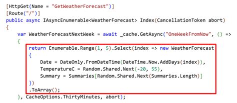 Improvements To The Caching Abstraction In ASP NET Core NET Blog