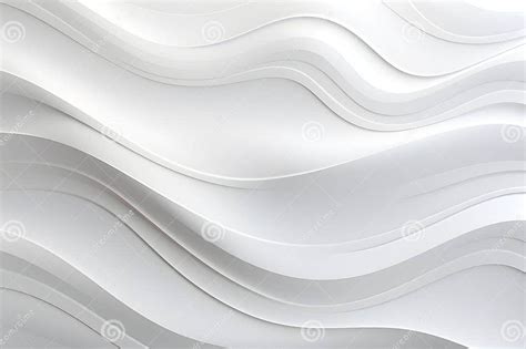 Abstract Wavy White Background Wave Pattern Design Stock Illustration Illustration Of Motion