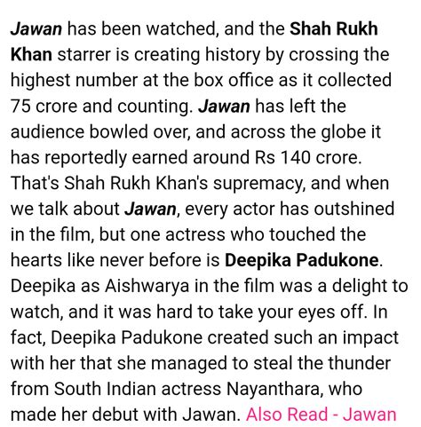 Appreciating A Cameo Appearance Is Totally Fine But Making Such Headlines Is Unnecessary R