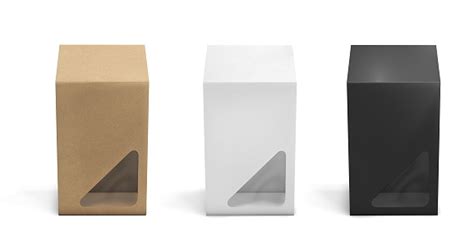 흰색에 분리 된 창이있는 빈 크래프트 종이 팩 3d 3차원 형태에 대한 스톡 사진 및 기타 이미지 3차원 형태 가방 곡초류 Istock