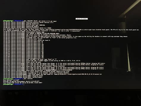Server Crash On Raspberry Pi 3 Raspbian Minecraft 194 Mineos On