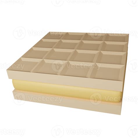 Wafer 3d Illustration 35085675 Png