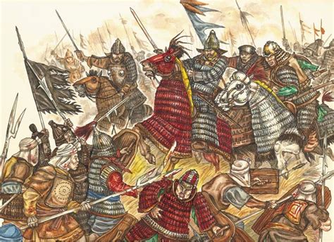 Xianbei Army Ancient Warfare Warriors Illustration Ancient Warriors