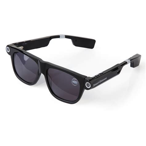 V5 Smart Glasses Camera Bluetooth Call And Music With Flash Light Mic