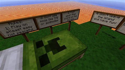 Surv Lava Sea Of Survival Maps Mapping And Modding Java Edition