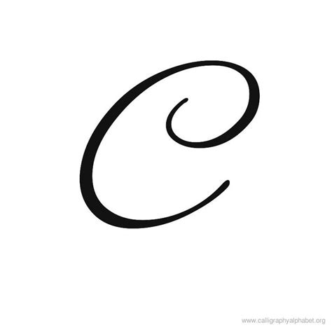 calligraphy alphabets letter c tattoo calligraphy letters alphabet