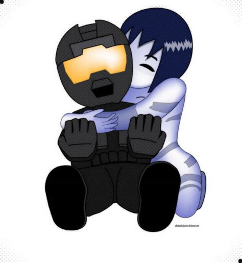 Chibi Master Chief And Cortana Promise By Subtleandsubversive On Deviantart