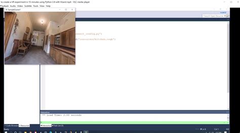 How To Create A Vr Experiment In 15 Minutes Using Python 38 With Vizard