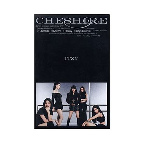 Itzy Cheshire 6th Mini Album A Ver 2022 Cd