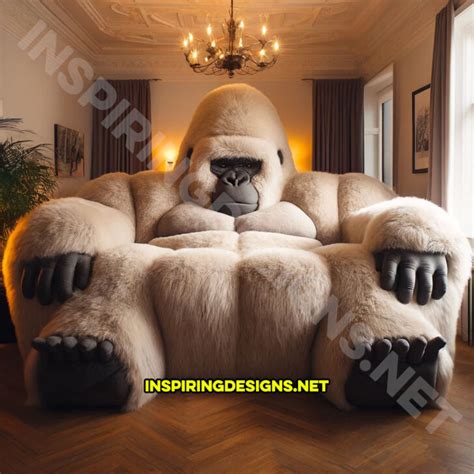 These Gorilla Sofas Bring The Jungle Right Into Your Living Room