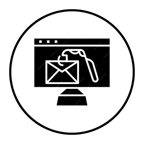 Premium Vector Email Phishing Vector Illustration
