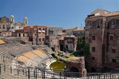 Teatro Greco Romano Di Catania Storia E Archeologia Italiait