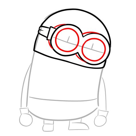 How To Draw A Minion Step By Step
