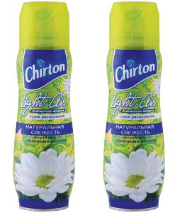 Chirton освежитель воздуха Light Air Натуральная свежесть, 300 мл, 2 шт ...