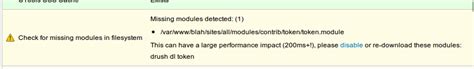 Missing Module