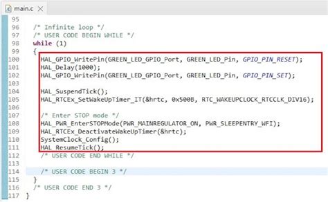 Урок 9 по stm32 Проєкт пробудження зі режиму зупинки по перериванню