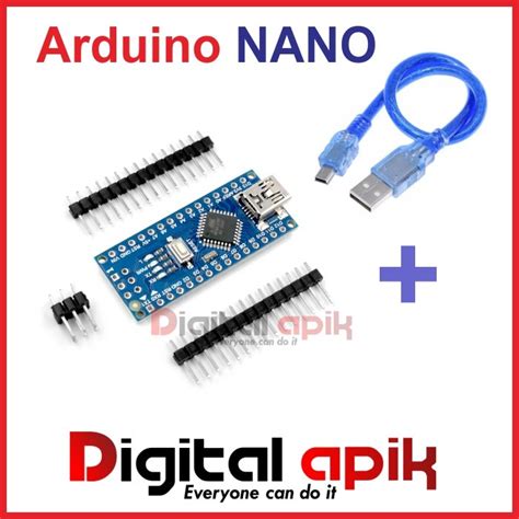 jual arduino nano ch340 v3 compatible atmega328p belum solder shopee indonesia