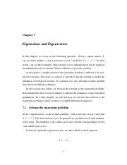 Ch7 Pdf Chapter 7 Eigenvalues And Eigenvectors In This Chapter We Focus On The Following