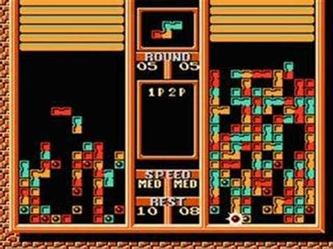 Tetris 2 NES 2 Player Game Play YouTube
