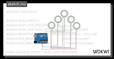 Rising Rainbow Wokwi Esp32 Stm32 Arduino Simulator