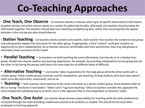 Reflections Hopes And Experiences Of A Teacher Coteaching In An