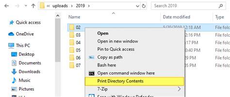 How To Print Directory Contents Using Different Methods Winhelponline
