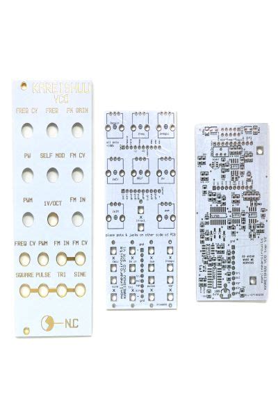 Kareishuu Vco Nonlinear Circuits Modular Addict Synth Diy