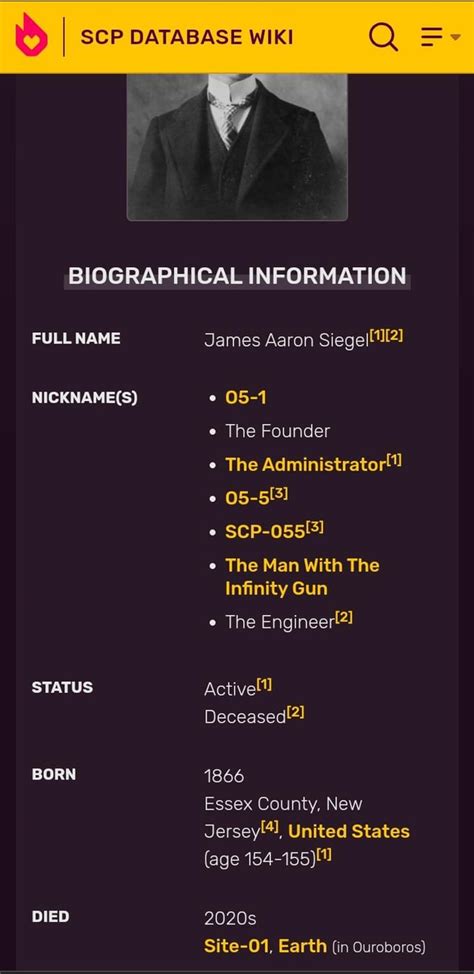 Whats The Most Believable Nickname For James I Never Thought Of Him As Scp 055 R Scp