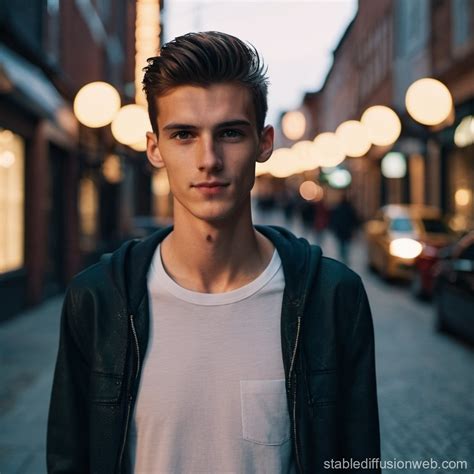 Skinny Man Named Alex Stable Diffusion Online