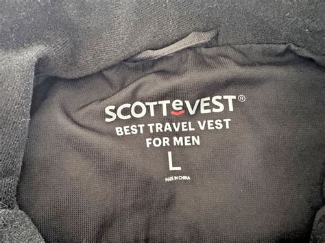 Scottevest Best Travel Vest Mens Large Ebay