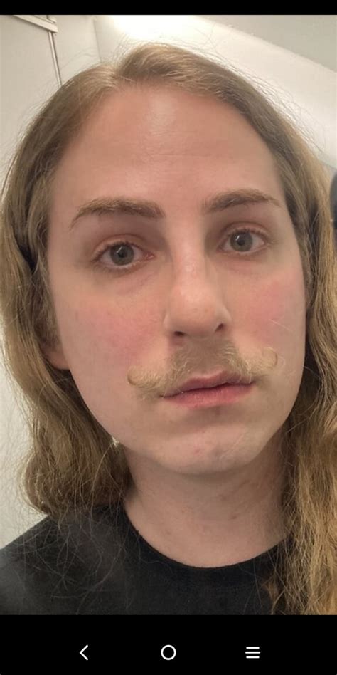 Got Complimented On My Moustache At The Airport R Moustache