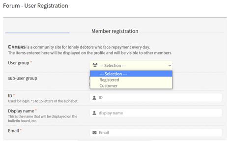 I Added A User Group But The Group Does Not Appear On The Registration