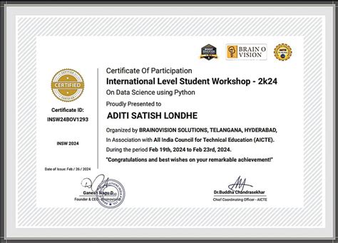 Aditi Londhe On Linkedin Datascience Python Workshop