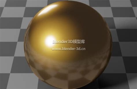 塑料黄铜金属贴图 Blender材质球纹理贴图模型下载 Blender3d模型库