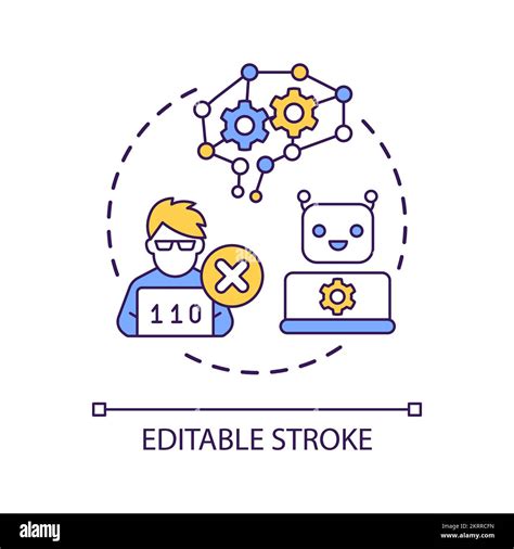 Automate Business Process Concept Icon Stock Vector Image And Art Alamy