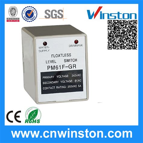 Floatless Level Switch Relay With CE PM61F GR Floatless Relay And Floatless Level Switch Relay