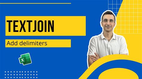 Textjoin In Excel The Best Way To Combine Text With Delimiters Youtube