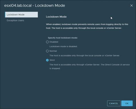 Secure Your Vmware Esxi Hosts