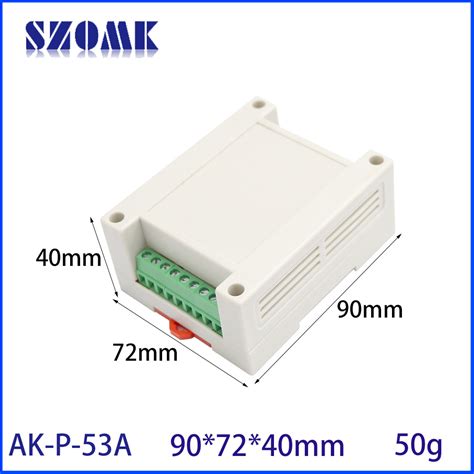 128 5 08 Terminal 9 Bits Plastic Din Rail Pcb Controller Housing Instrument Plc Industrial