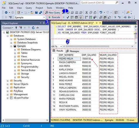 Sql Server Row Number Número De Fila Sqlserverdb