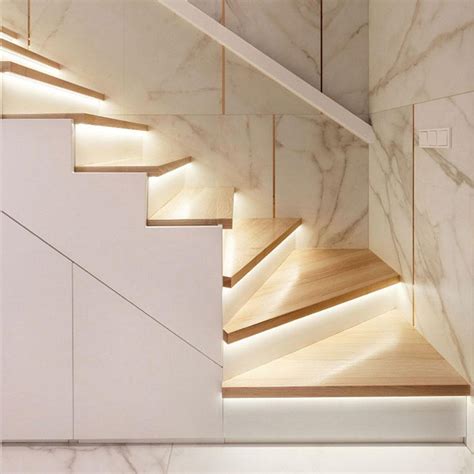 Intelligent Motion Sensor Led Stair Lights Kit Superlightingled