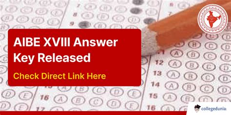 Aibe Xviii Answer Key Released Check Direct Link Here