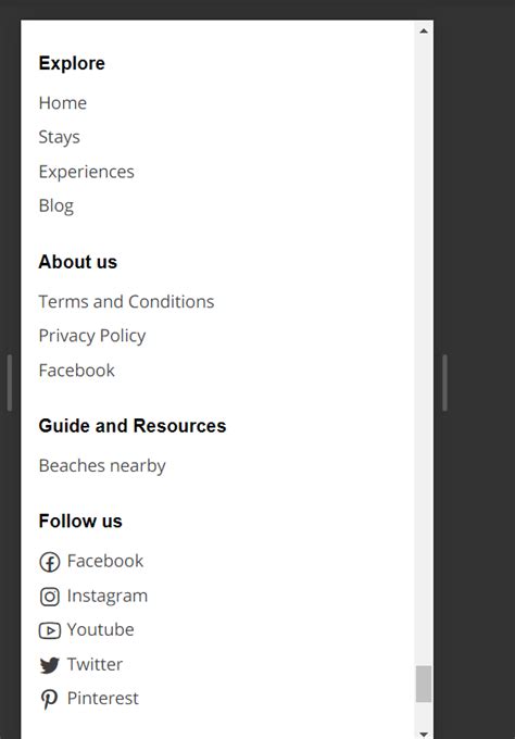 Footer Issue — Voxel